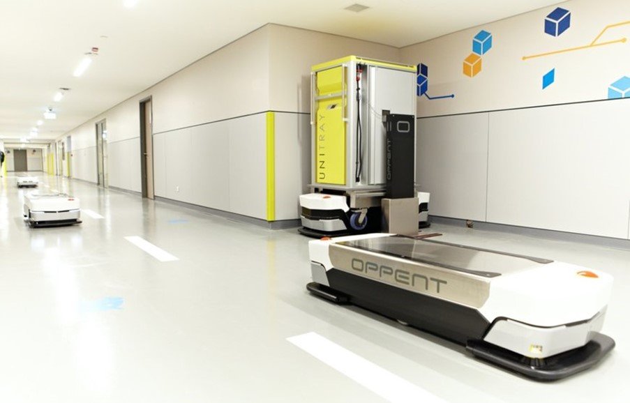 Automated Guided Vehicles (AGVs) will be busy workers around Our New ...